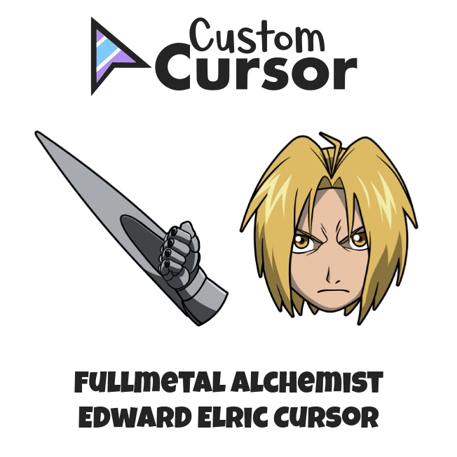 Fullmetal Alchemist Edward Elric cursor – Custom Cursor