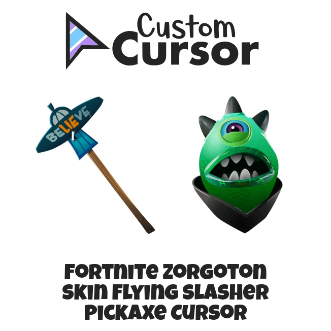 Fortnite Zorgoton Skin Flying Slasher Pickaxe cursor – Custom Cursor