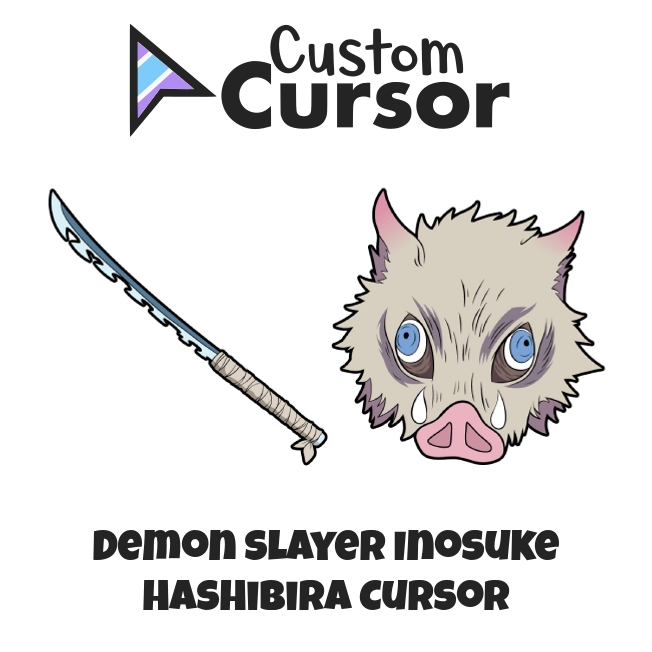 Demon Slayer Inosuke Hashibira cursor – Custom Cursor