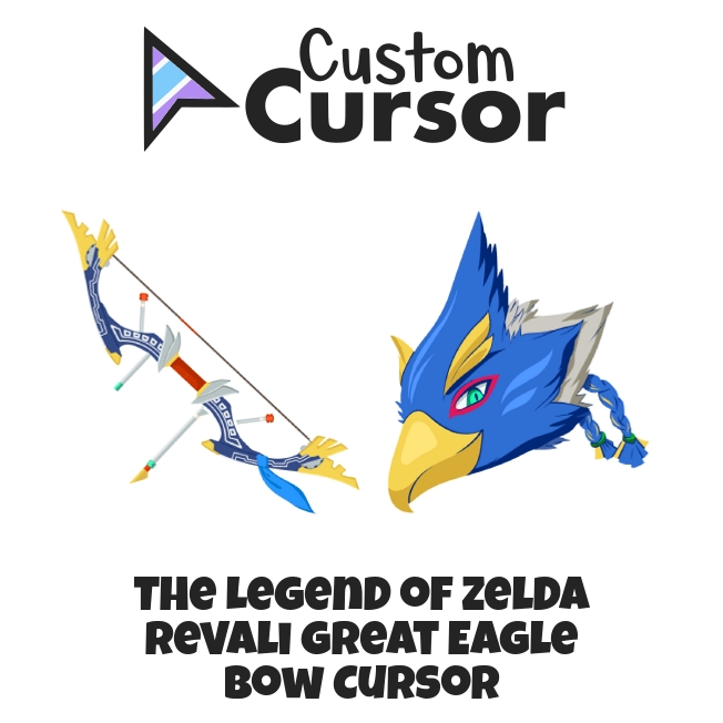 The Legend of Zelda Revali Great Eagle Bow cursor – Custom Cursor