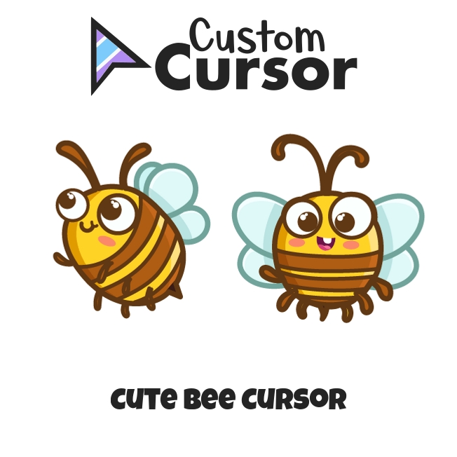 Cute Bee cursor – Custom Cursor