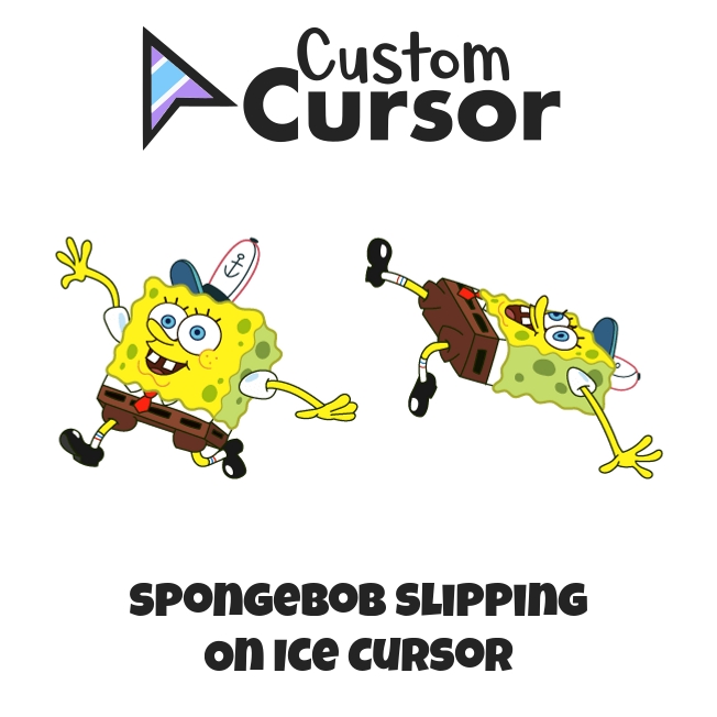 Spongebob Slipping On Ice cursor – Custom Cursor