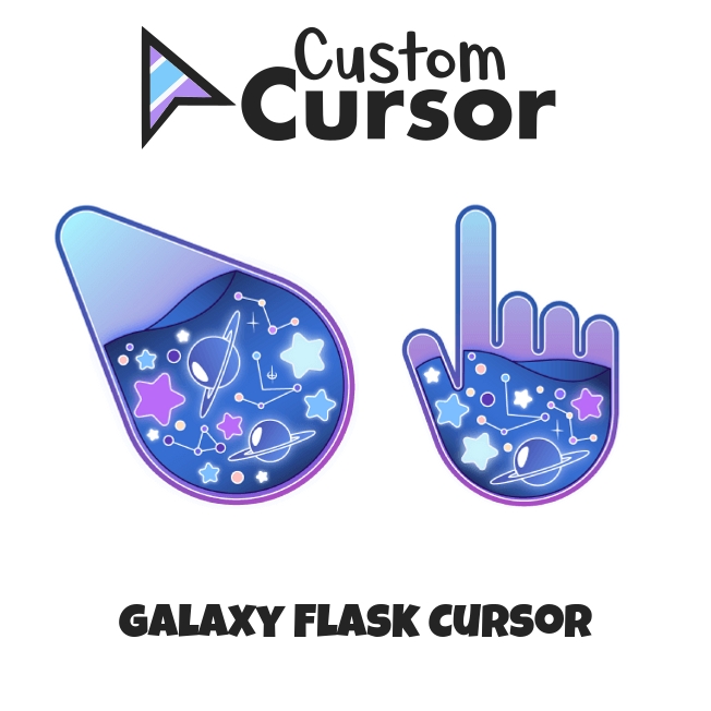 Galaxy Flask cursor – Custom Cursor