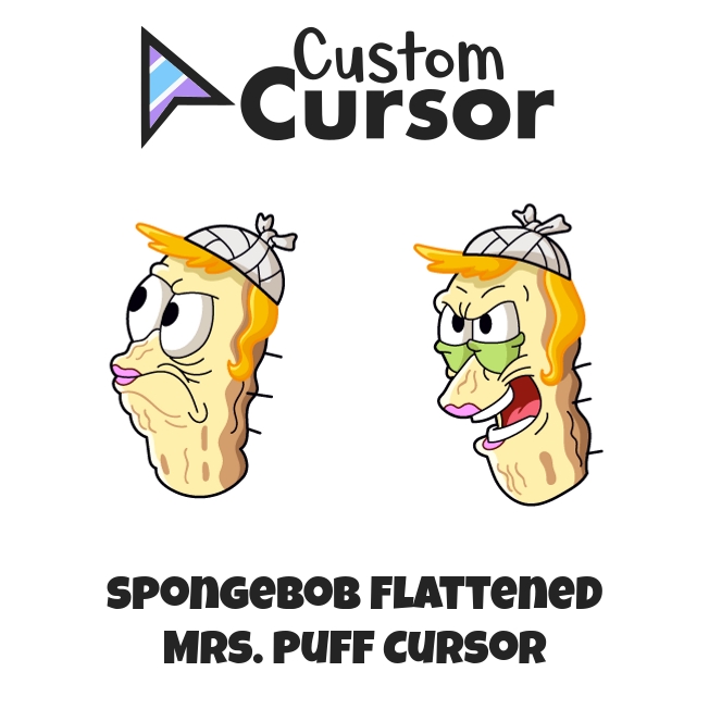 SpongeBob Flattened Mrs. Puff cursor – Custom Cursor SpongeBob Flattened Mrs. Puff cursor – Custom Cursor