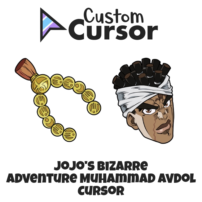 JoJo's Bizarre Adventure Muhammad Avdol cursor – Custom Cursor