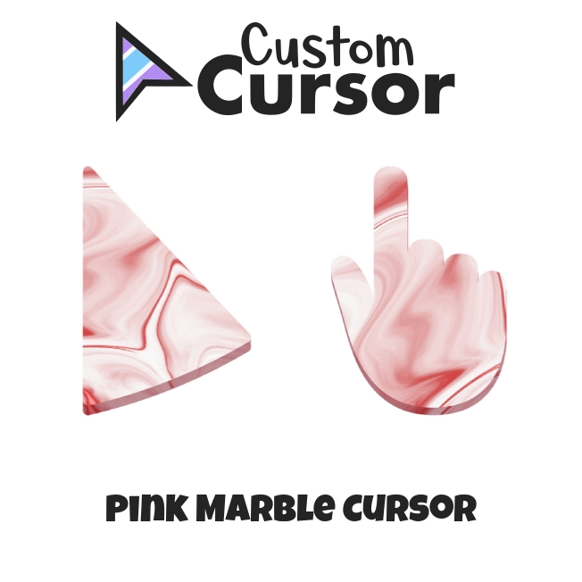 Pink Marble cursor – Custom Cursor
