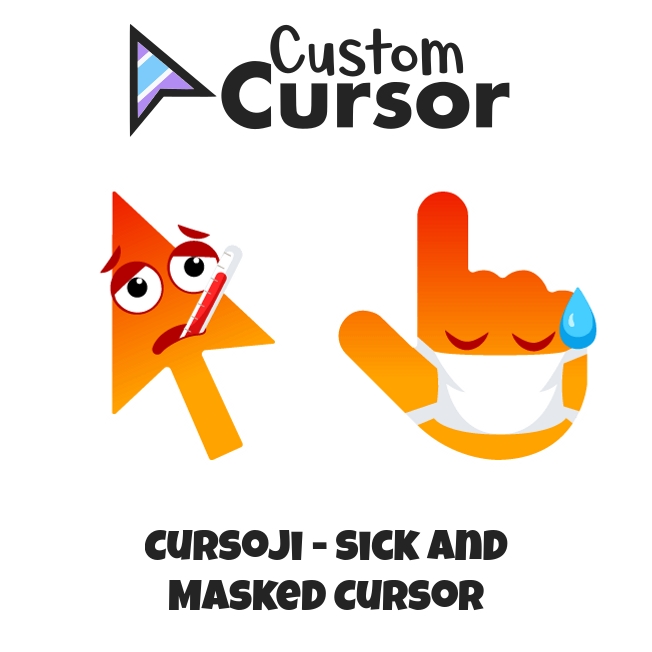 Cursoji - Sick and Masked cursor – Custom Cursor