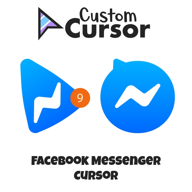 Facebook Messenger cursor – Custom Cursor
