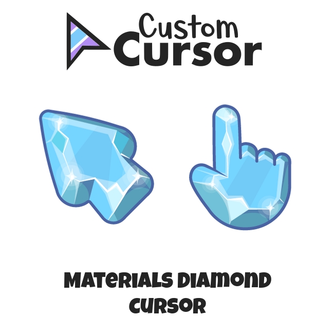 Materials Diamond cursor – Custom Cursor