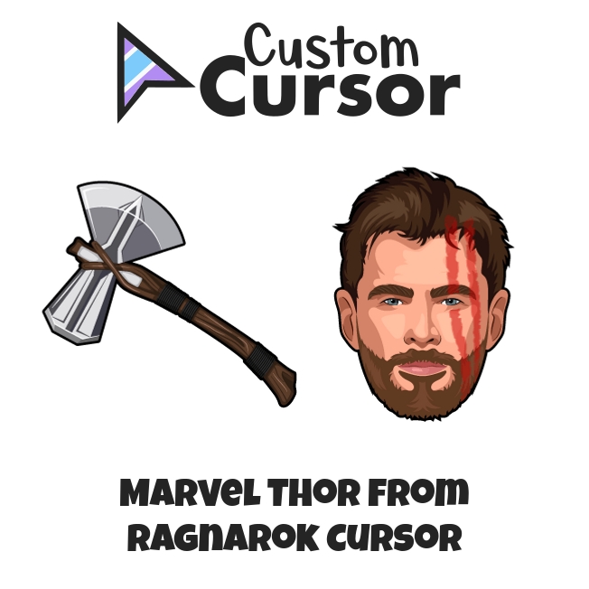 Marvel Thor from Ragnarok cursor – Custom Cursor