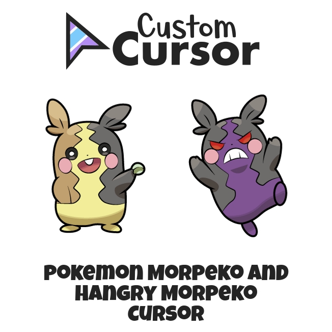 Pokemon Morpeko and Hangry Morpeko cursor – Custom Cursor