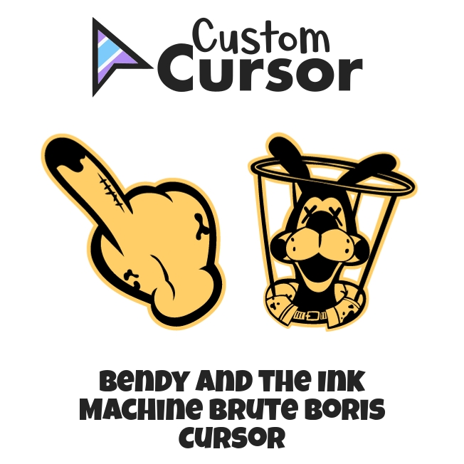Bendy and the Ink Machine Brute Boris cursor – Custom Cursor