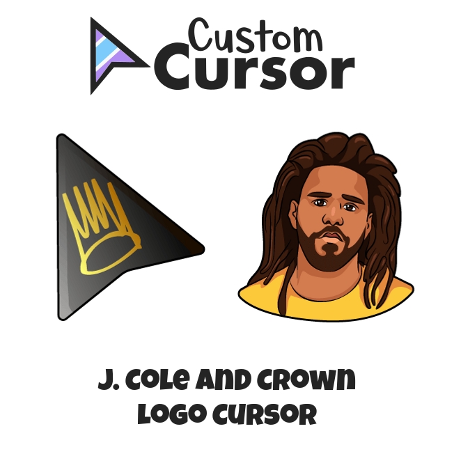 J. Cole and Crown Logo cursor – Custom Cursor