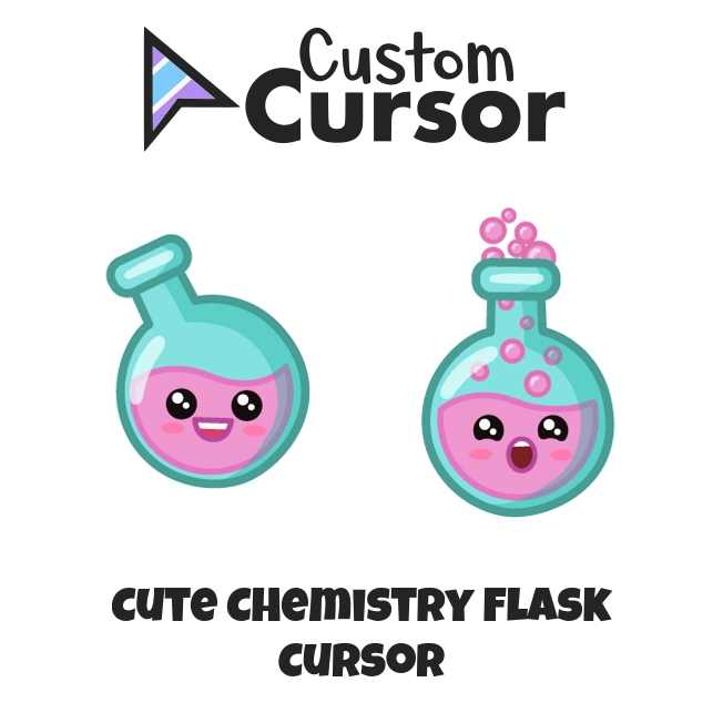 Cute Chemistry Flask Curseur – Custom Cursor