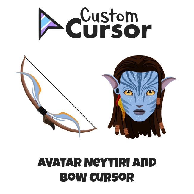 Avatar Neytiri and Bow Curseur – Custom Cursor
