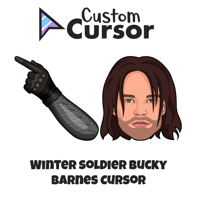 Winter Soldier Bucky Barnes cursor – Custom Cursor