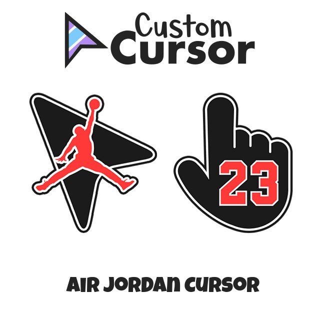 Air Jordan cursor – Custom Cursor