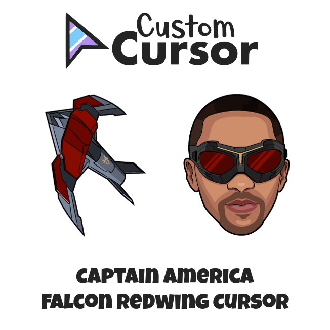 Captain America Falcon Redwing cursor – Custom Cursor