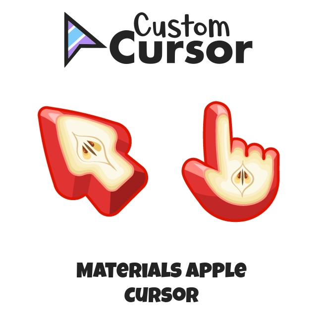 Materials Apple cursor – Custom Cursor