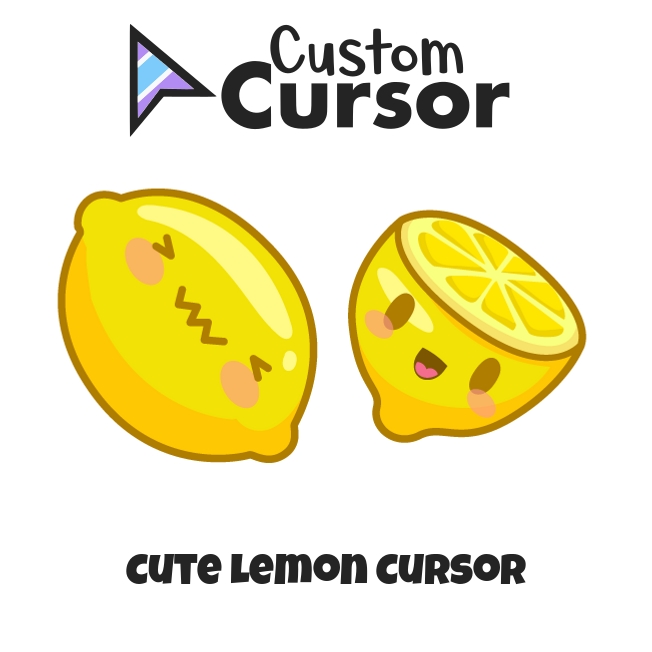 Cute Lemon cursor – Custom Cursor