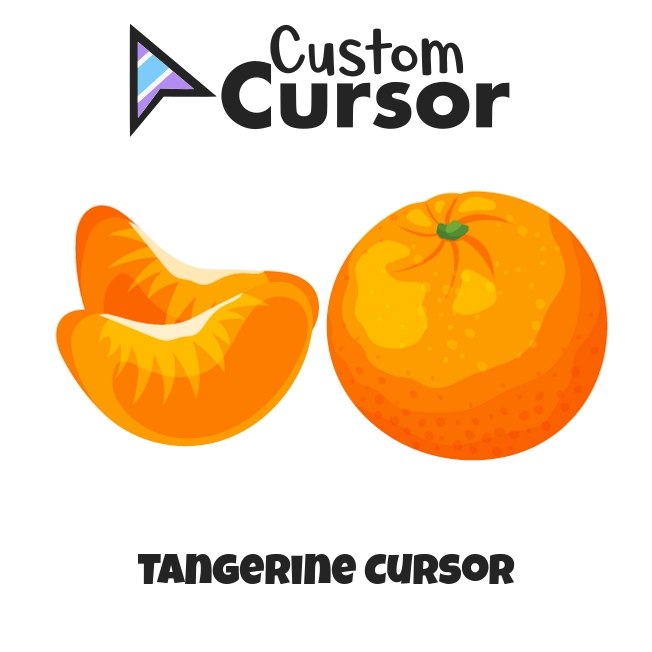 Tangerine cursor – Custom Cursor