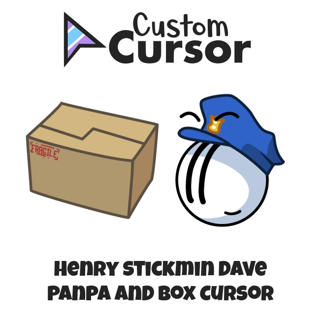 Henry Stickmin Dave Panpa and Box cursor – Custom Cursor