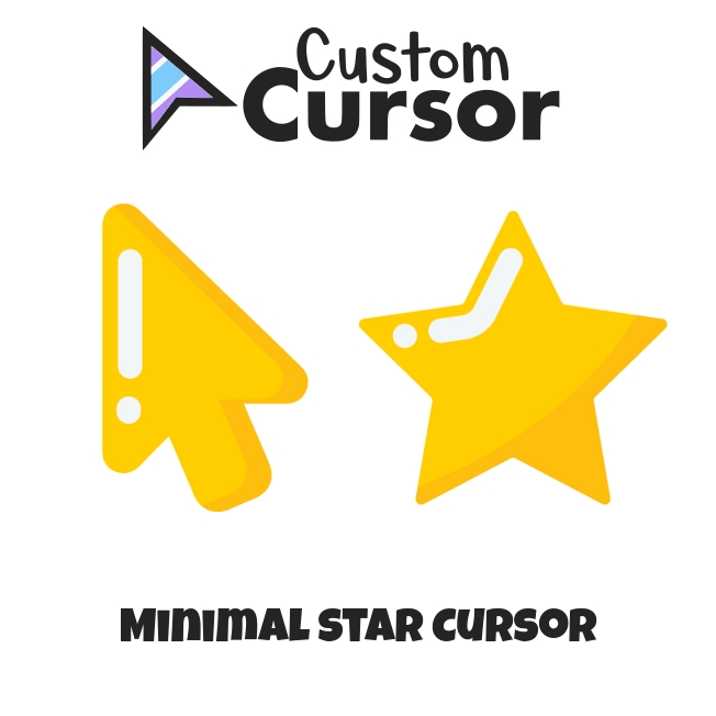 Minimal Star cursor – Custom Cursor