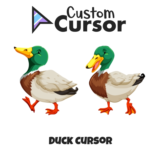 Duck cursor – Custom Cursor