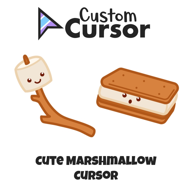 Cute Marshmallow cursor – Custom Cursor