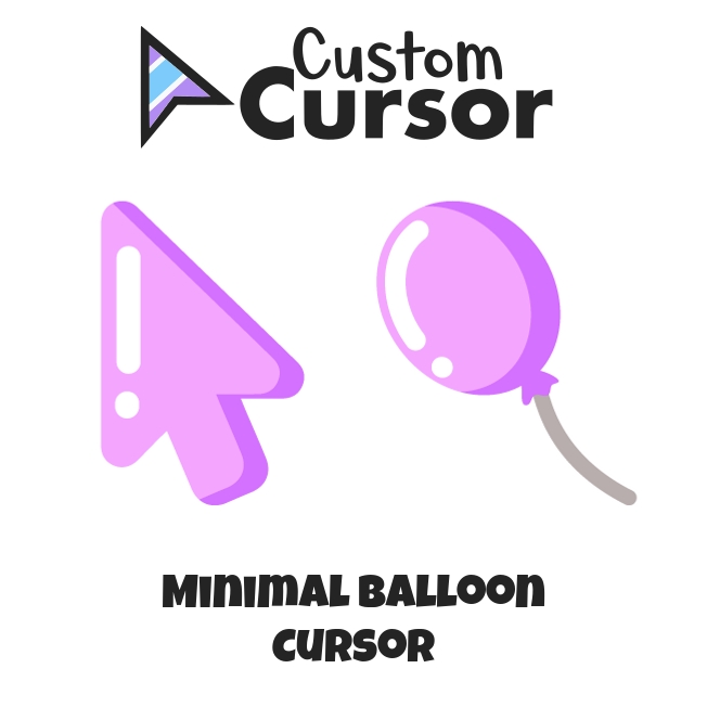 Minimal Balloon cursor – Custom Cursor