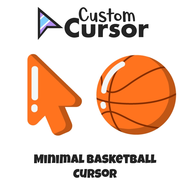 Minimal Basketball cursor – Custom Cursor