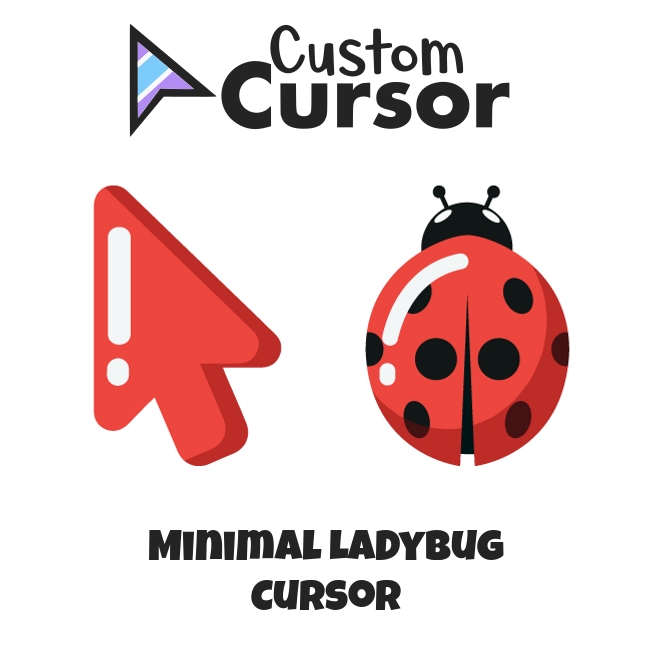 Minimal Ladybug cursor – Custom Cursor