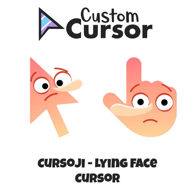Cursoji - Lying Face cursor – Custom Cursor