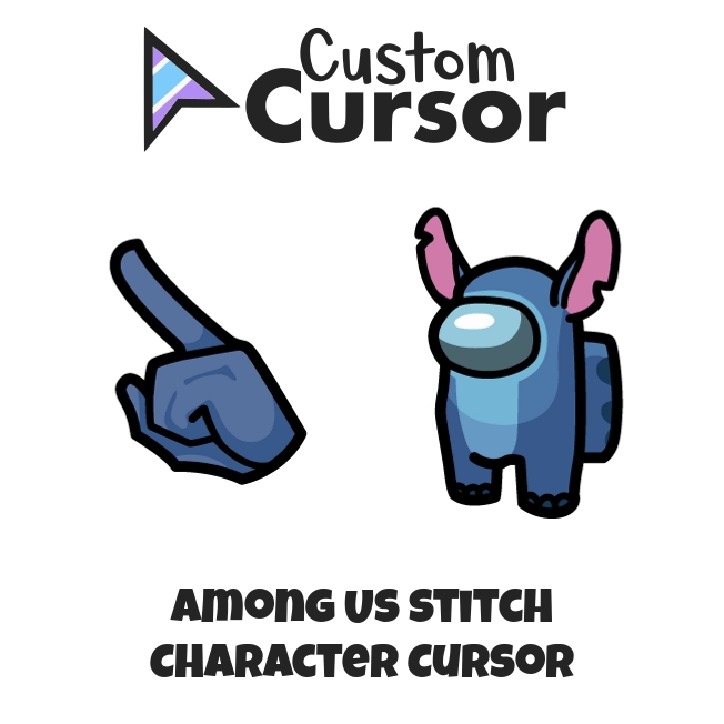 Among Us Stitch Character cursor – Custom Cursor Among Us Stitch Character cursor – Custom Cursor
