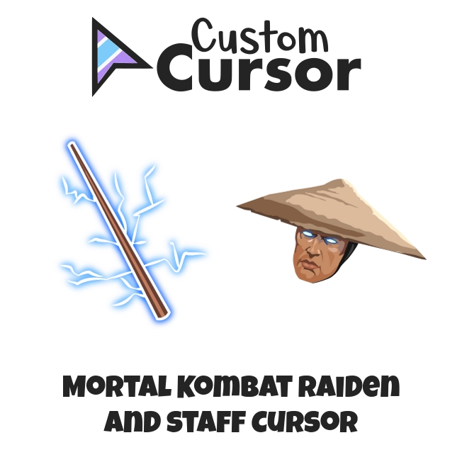 Mortal Kombat Raiden and Staff cursor – Custom Cursor