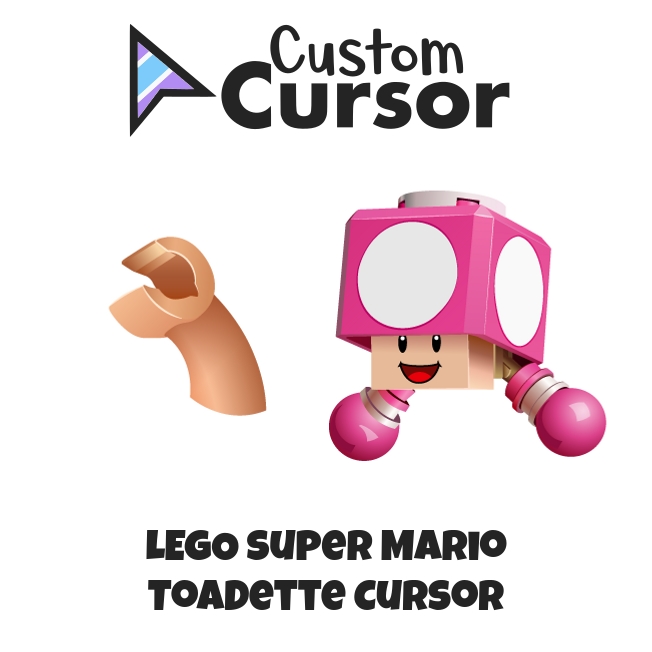 LEGO Super Mario Toadette cursor – Custom Cursor