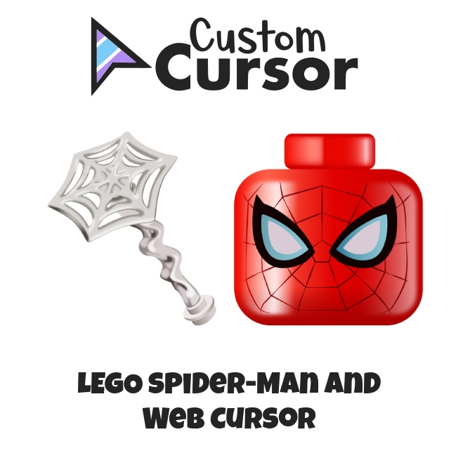 LEGO Spider-Man and Web cursor – Custom Cursor