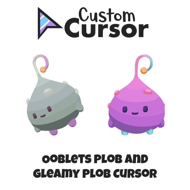 Ooblets Plob and Gleamy Plob cursor – Custom Cursor