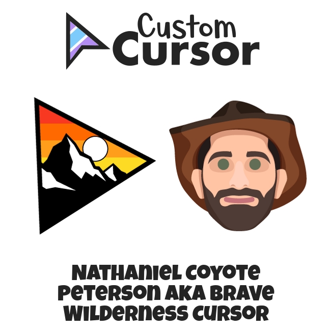 Nathaniel Coyote Peterson aka Brave Wilderness cursor – Custom Cursor