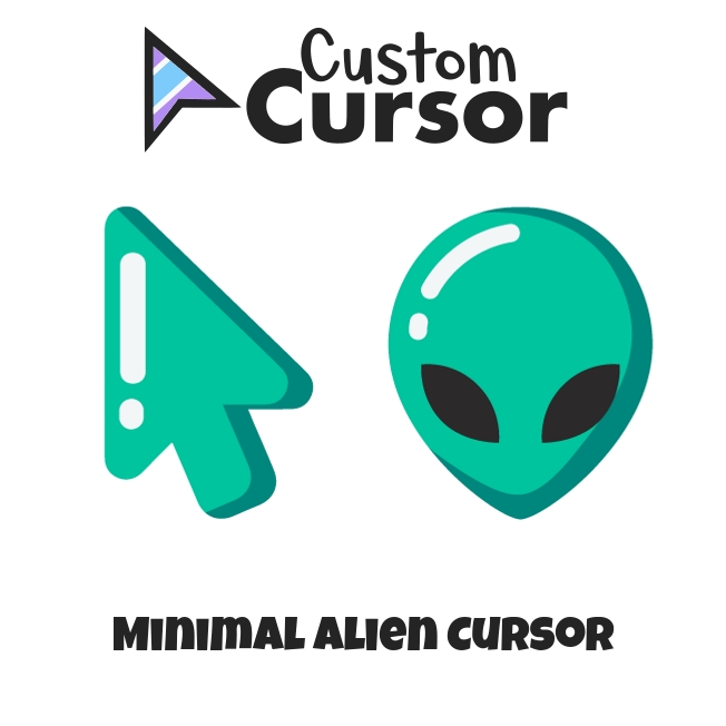 Minimal Alien cursor – Custom Cursor