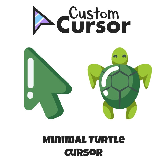 Minimal Turtle cursor – Custom Cursor
