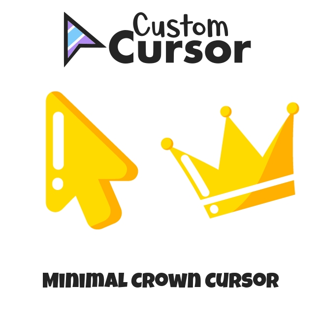Minimal Crown cursor – Custom Cursor