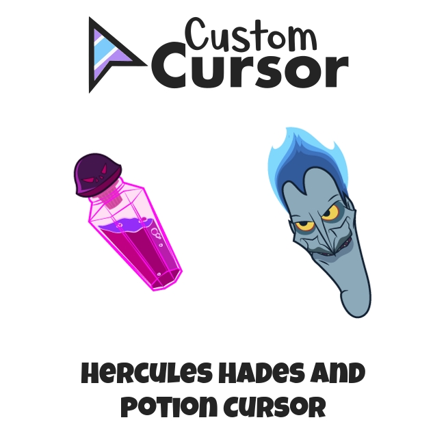 Hercules Hades and Potion cursor – Custom Cursor