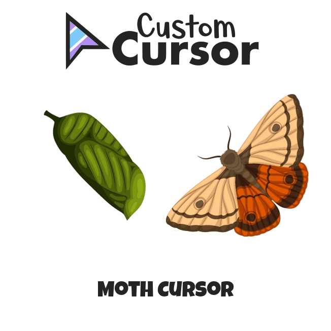 Moth cursor – Custom Cursor