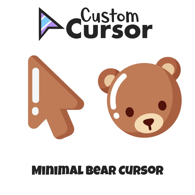 Minimal Bear cursor – Custom Cursor