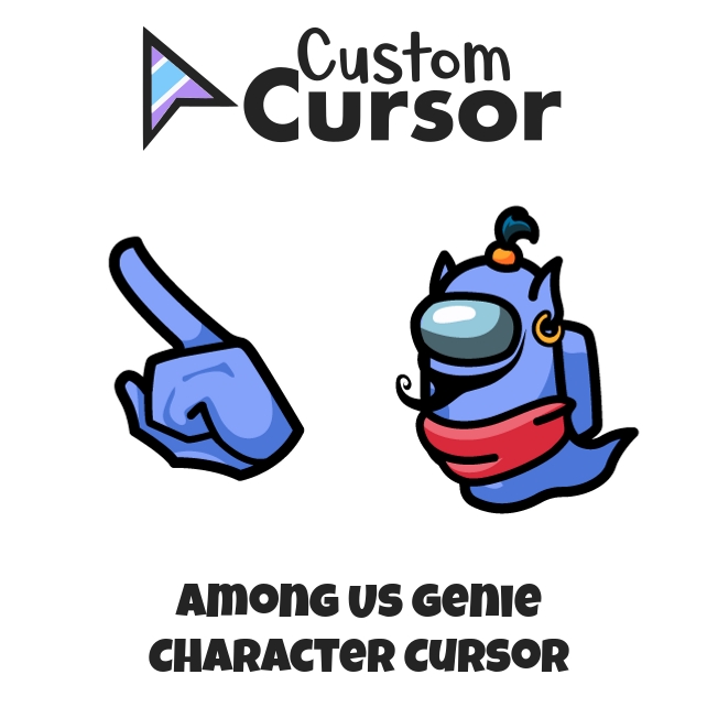 Among Us Genie Character cursor – Custom Cursor