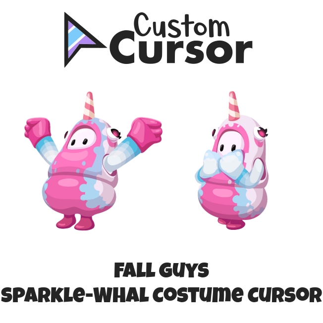 Fall Guys Sparkle-Whal Costume cursor – Custom Cursor