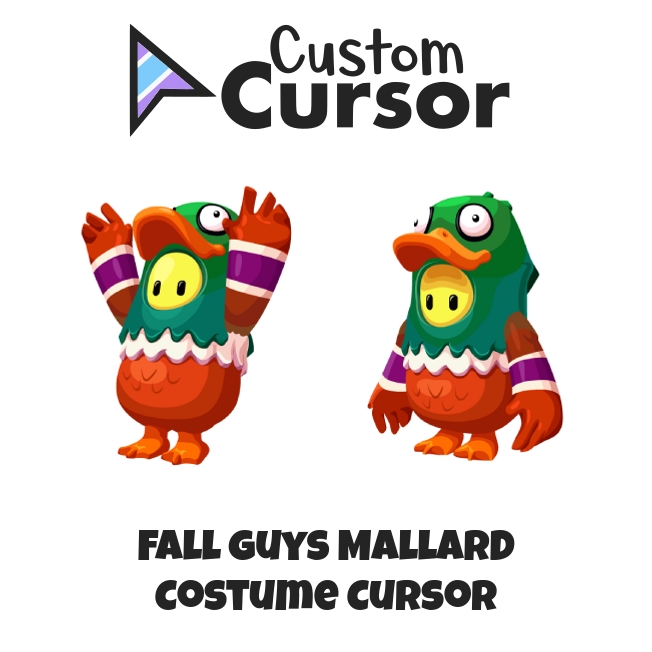 Fall Guys Mallard Costume cursor – Custom Cursor