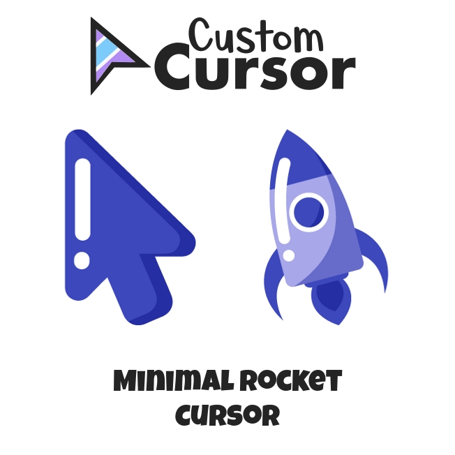 Minimal Rocket cursor – Custom Cursor