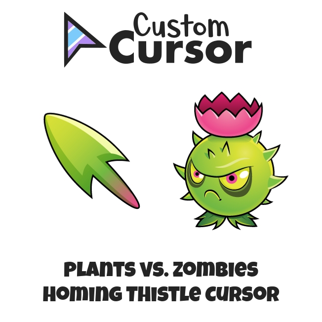Plants vs. Zombies Homing Thistle cursor – Custom Cursor